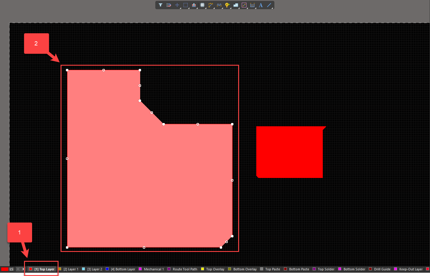 KB: Cannot select a specific object in PCB to copy, delete, or modify | Knowledge Base Technical ...